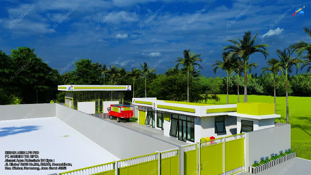 DESAIN AGEN LPG PSO PT. GASINDO TRI CIPTA - Petrogas